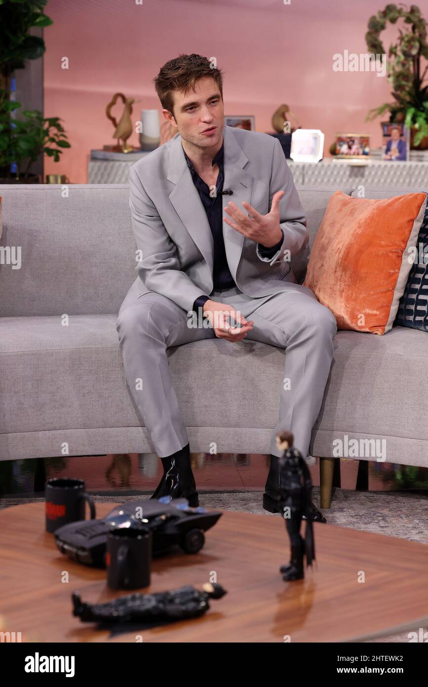 MIAMI, FL - FEB 28: Actor Robert Pattinson is seen during Univision’s ...