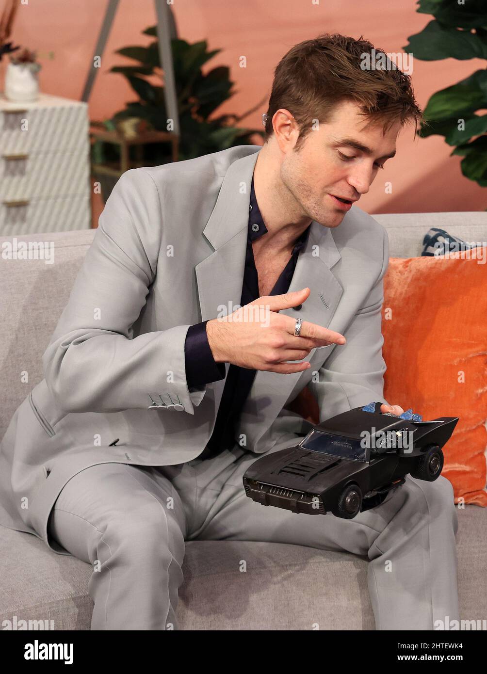 MIAMI, FL - FEB 28: Actor Robert Pattinson is seen during Univision’s ...