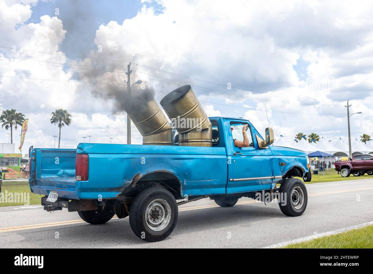 Ford Diesel Truck Smoke
