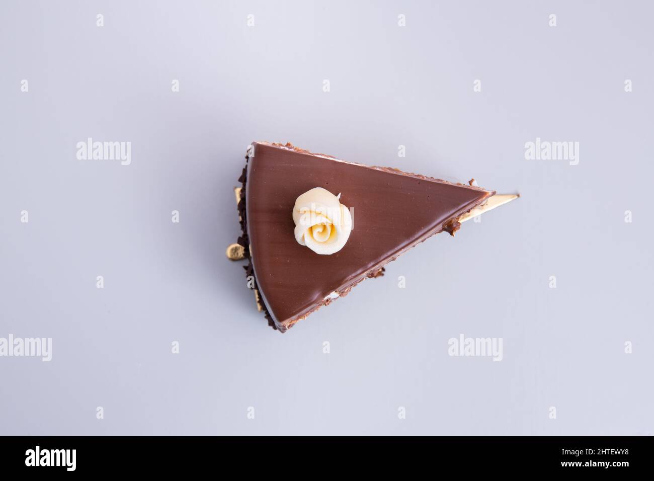 Chocolate Cake Top View