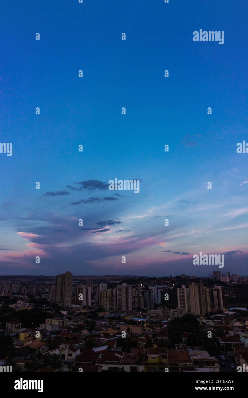 Cinematic sky in the Brazilian city Stock Photo - Alamy