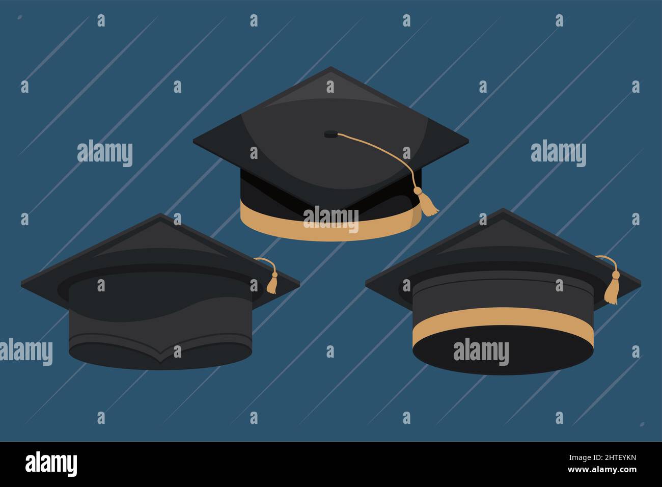 Three hats Stock Vector Images - Alamy