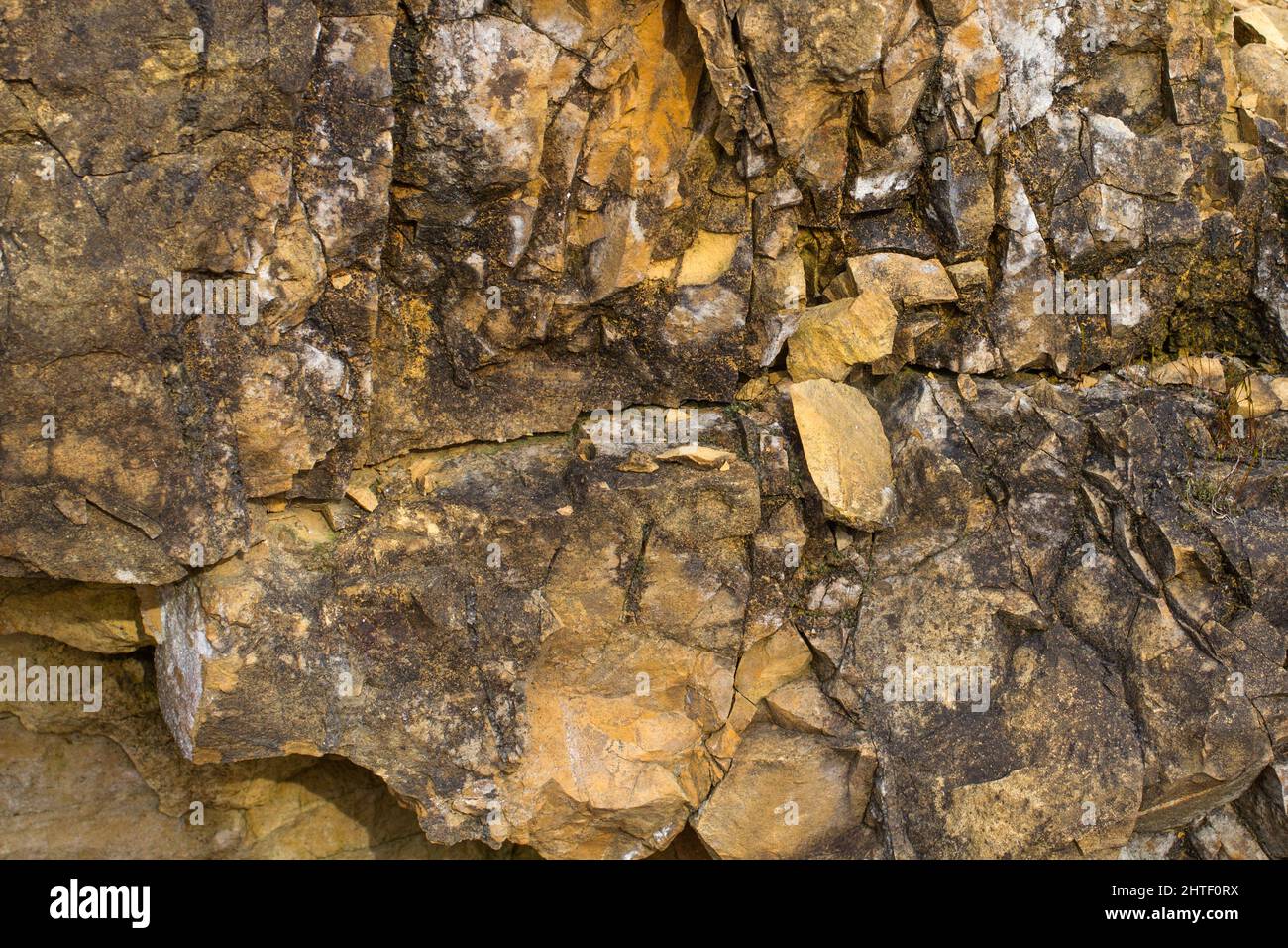 Texture of a mineral stone in nature Stock Photo - Alamy