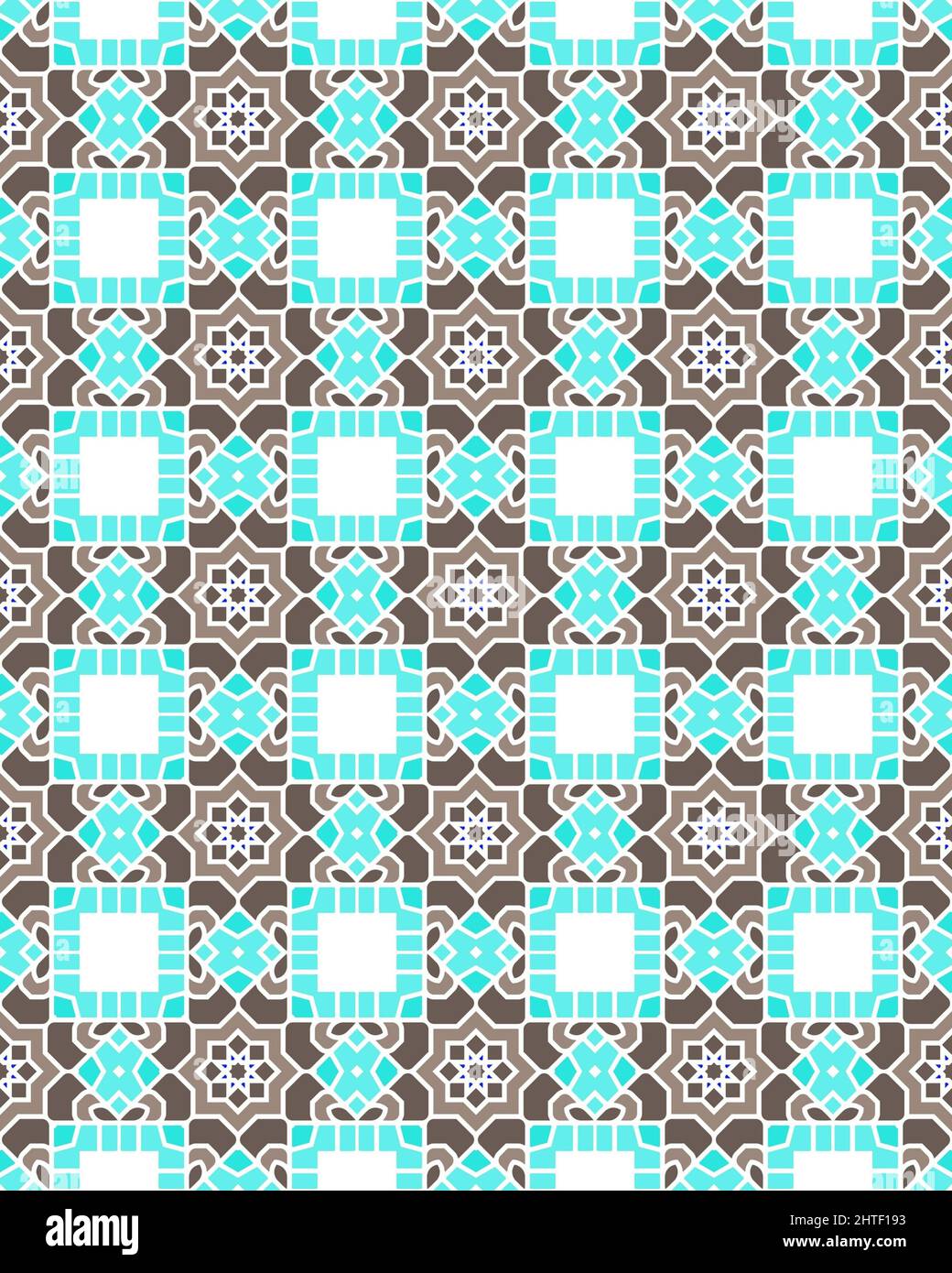 Illustration of seamless tile pattern - cool as background or wallpaper ...