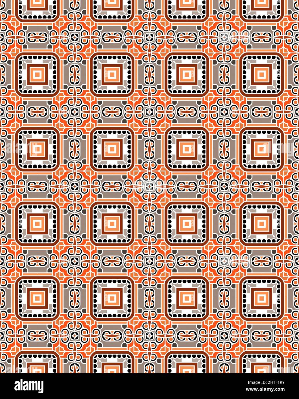 Seamless tile pattern illustration with squares Stock Photo - Alamy
