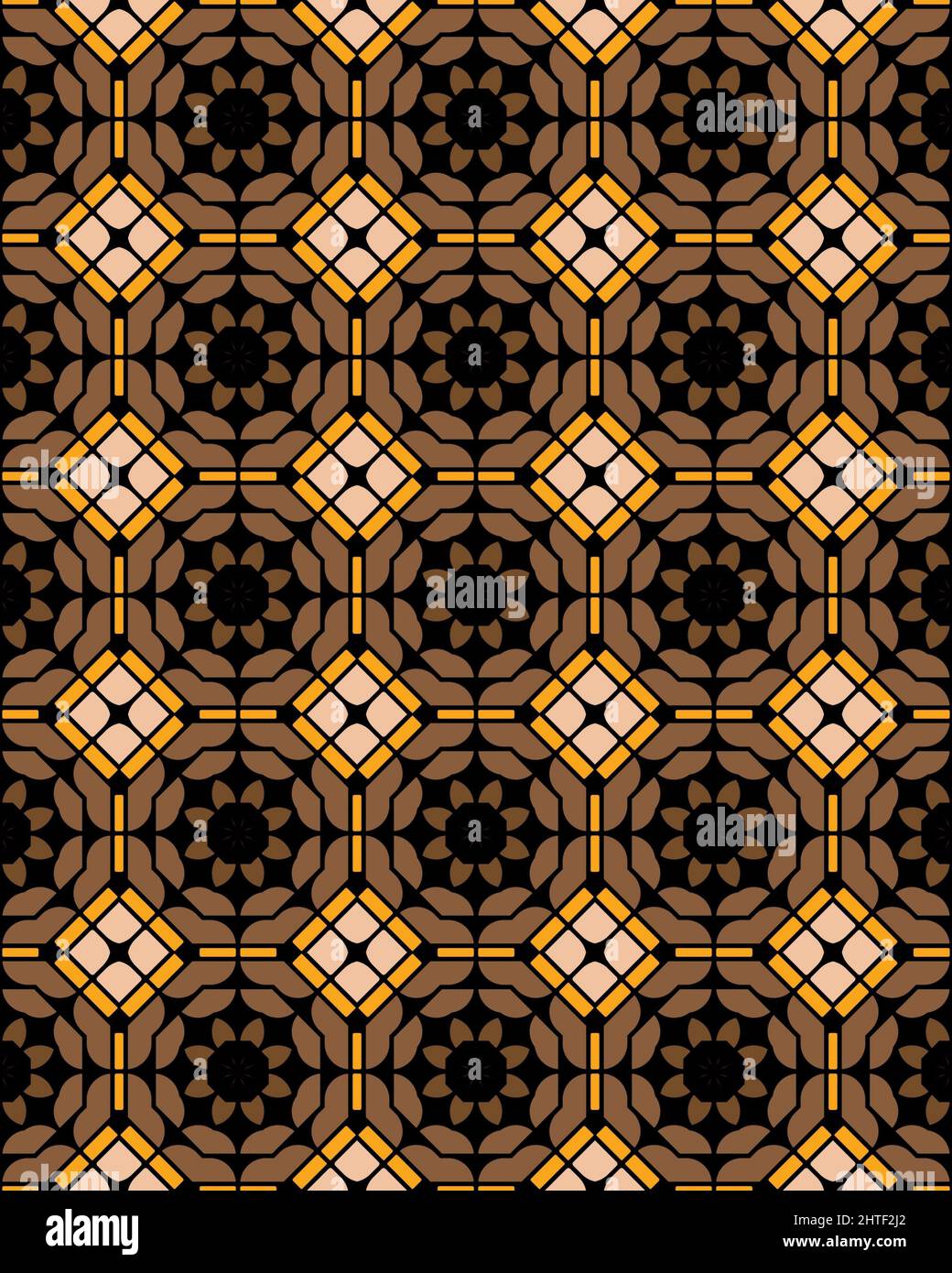Seamless tile pattern, digital illustration for background and design ...
