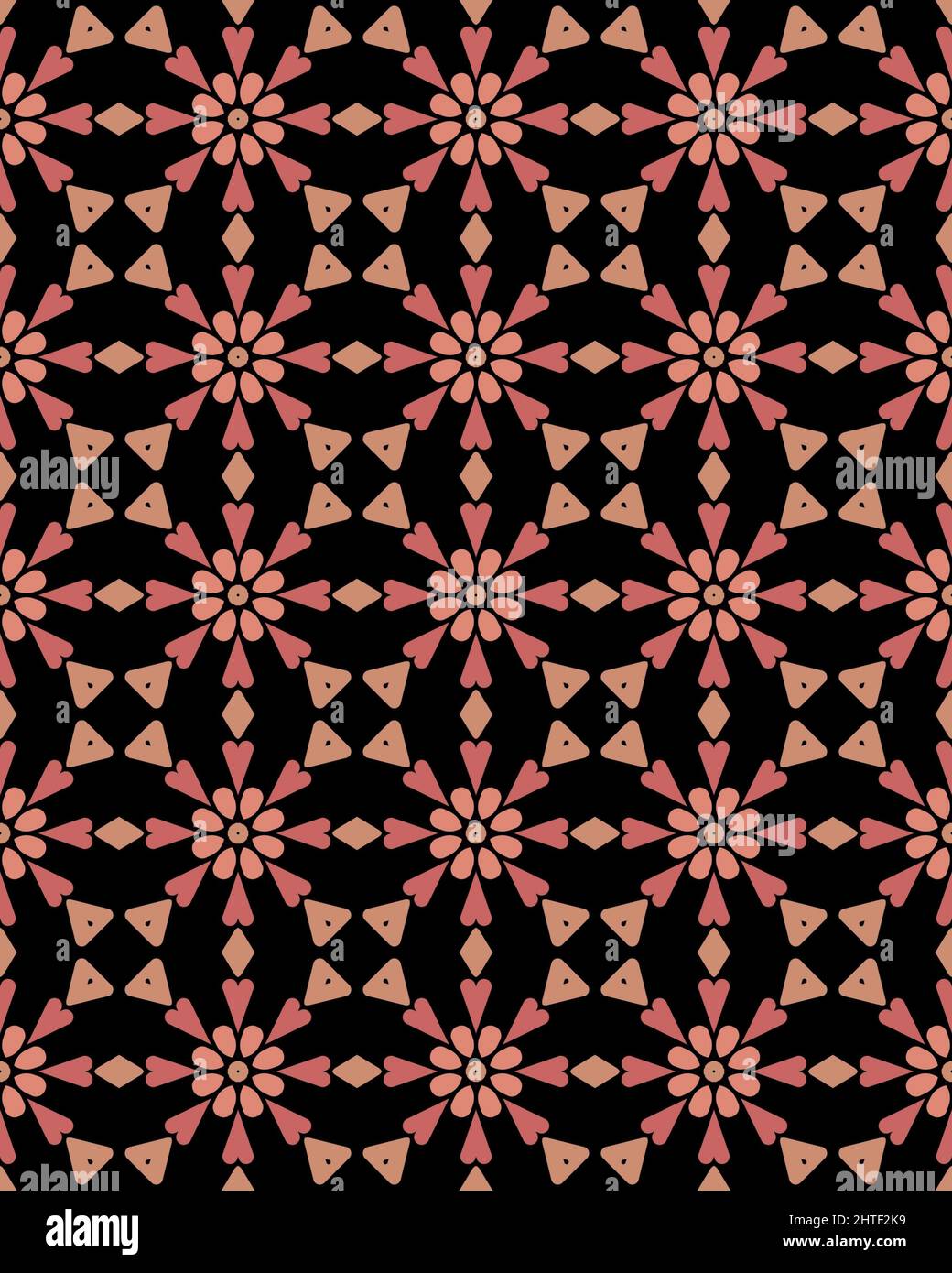 Seamless tile pattern, digital illustration for background and design ...