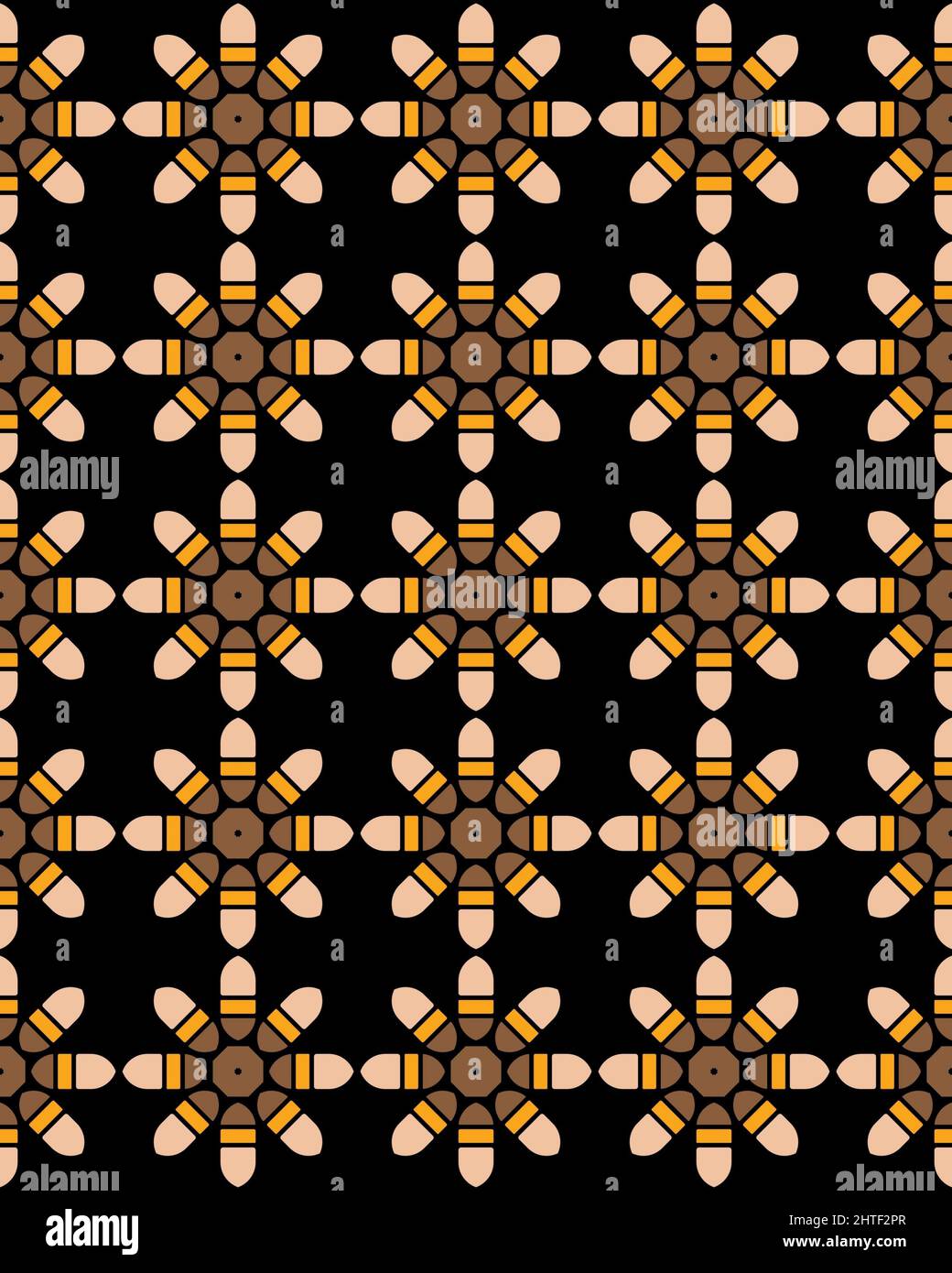 Seamless tile pattern, digital illustration for background and design ...