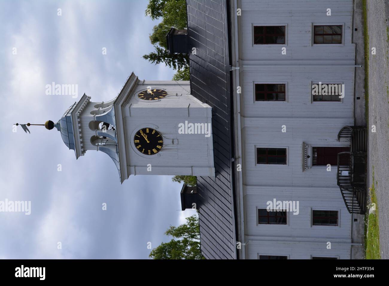 Old Swedish town hall Stock Photo - Alamy