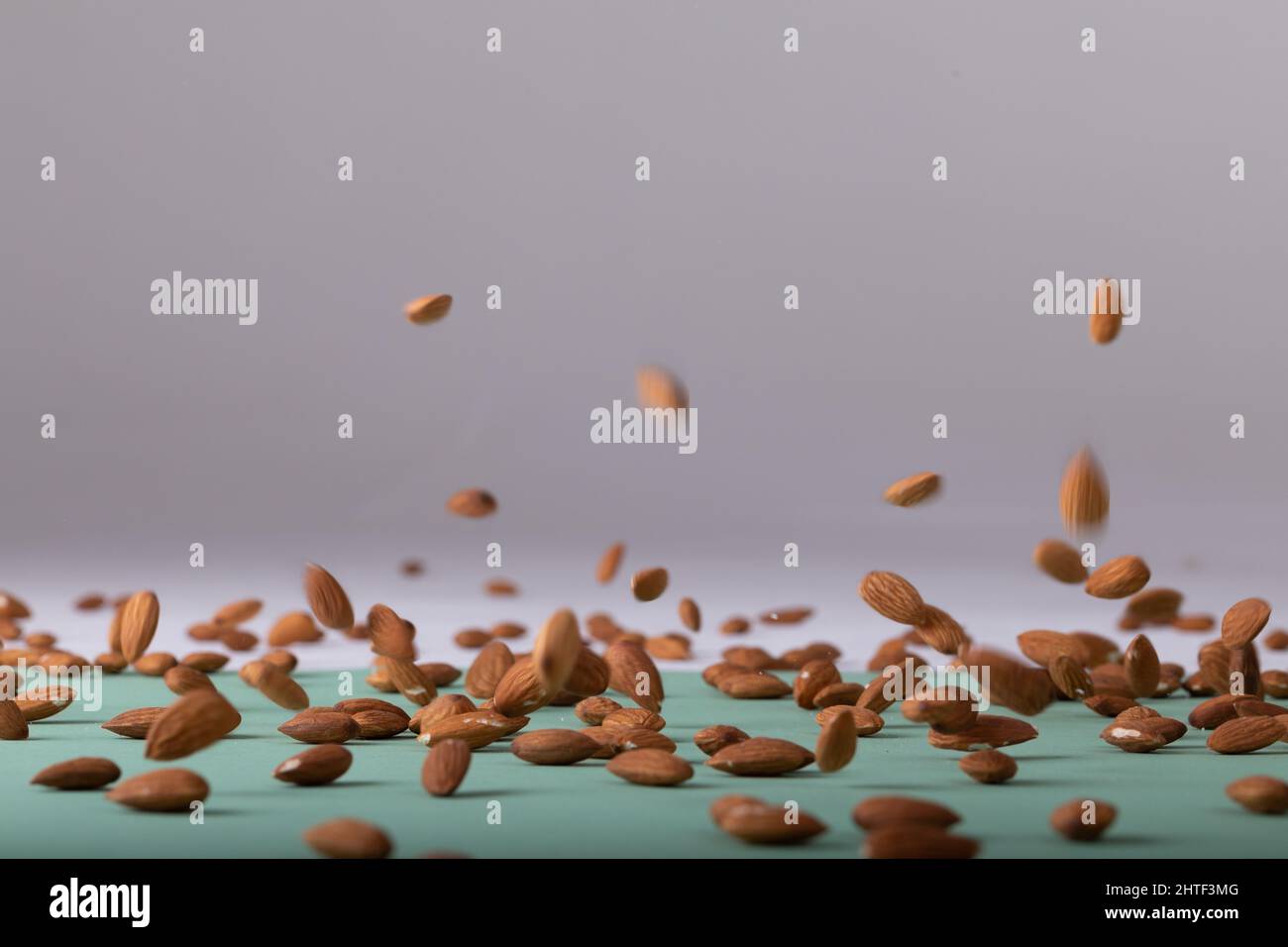Almonds falling hi-res stock photography and images - Alamy