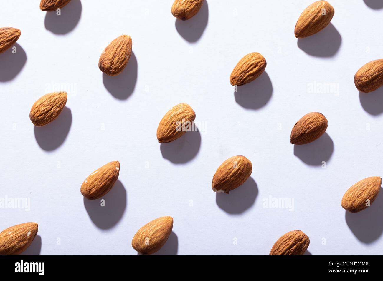Almonds background full frame hi-res stock photography and images - Alamy