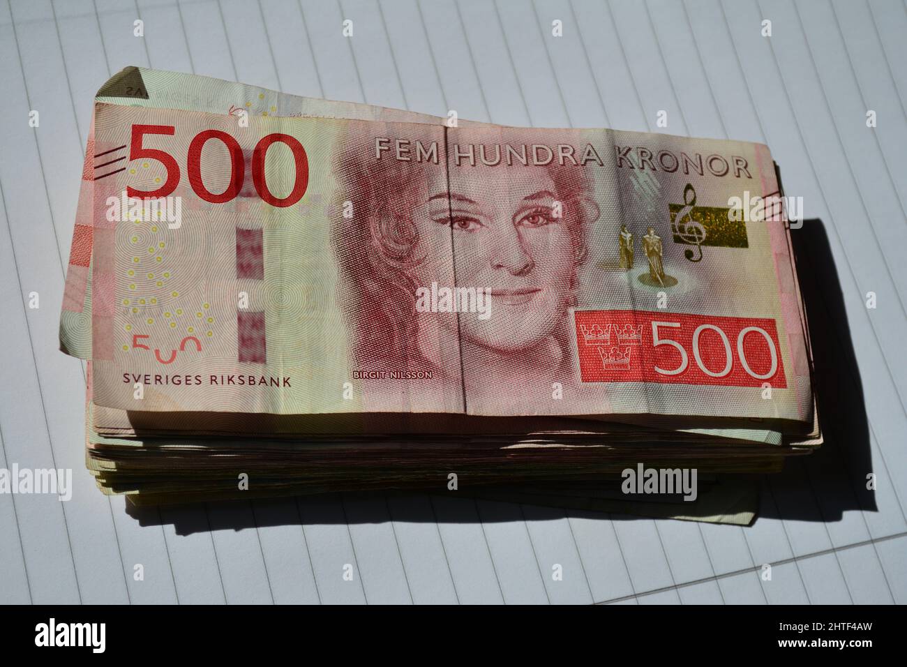 Swedish 500 krona hi-res stock photography and images - Alamy