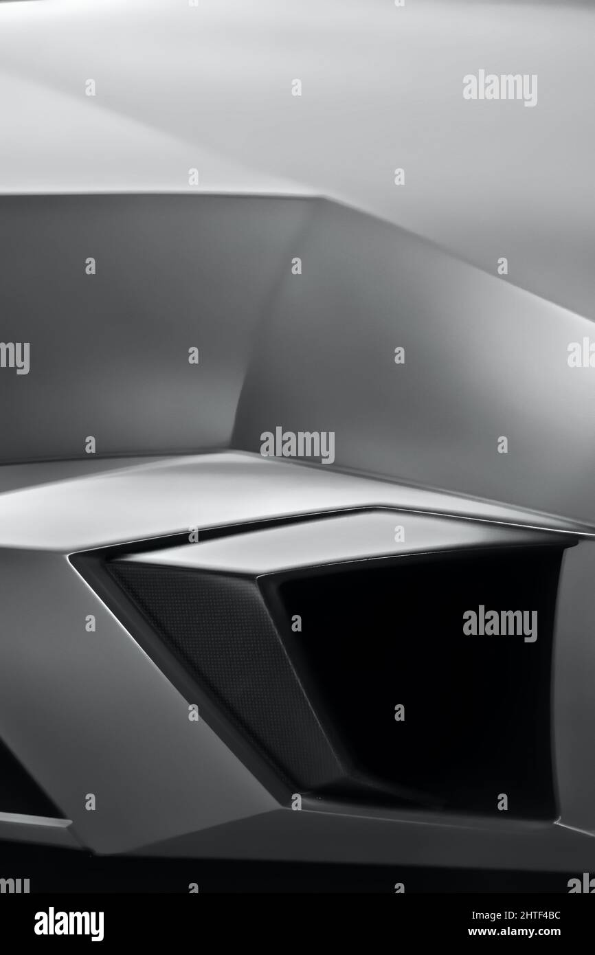 Abstract Minimalist Detail on a Supercar Stock Photo - Alamy