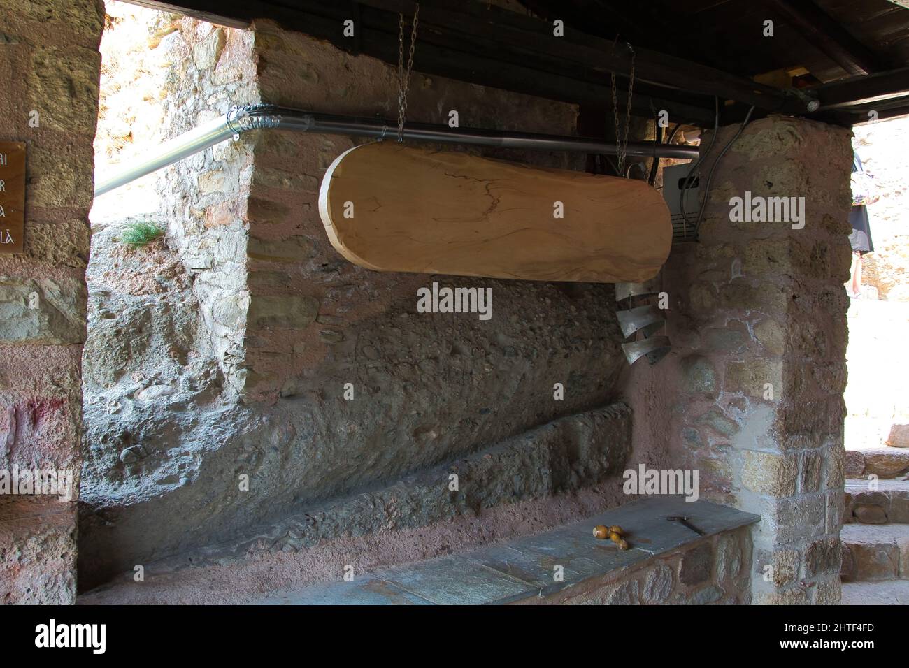 Meteora, Greece, Holy Monastery of St. Ioannis Anapafsas , the interior ...