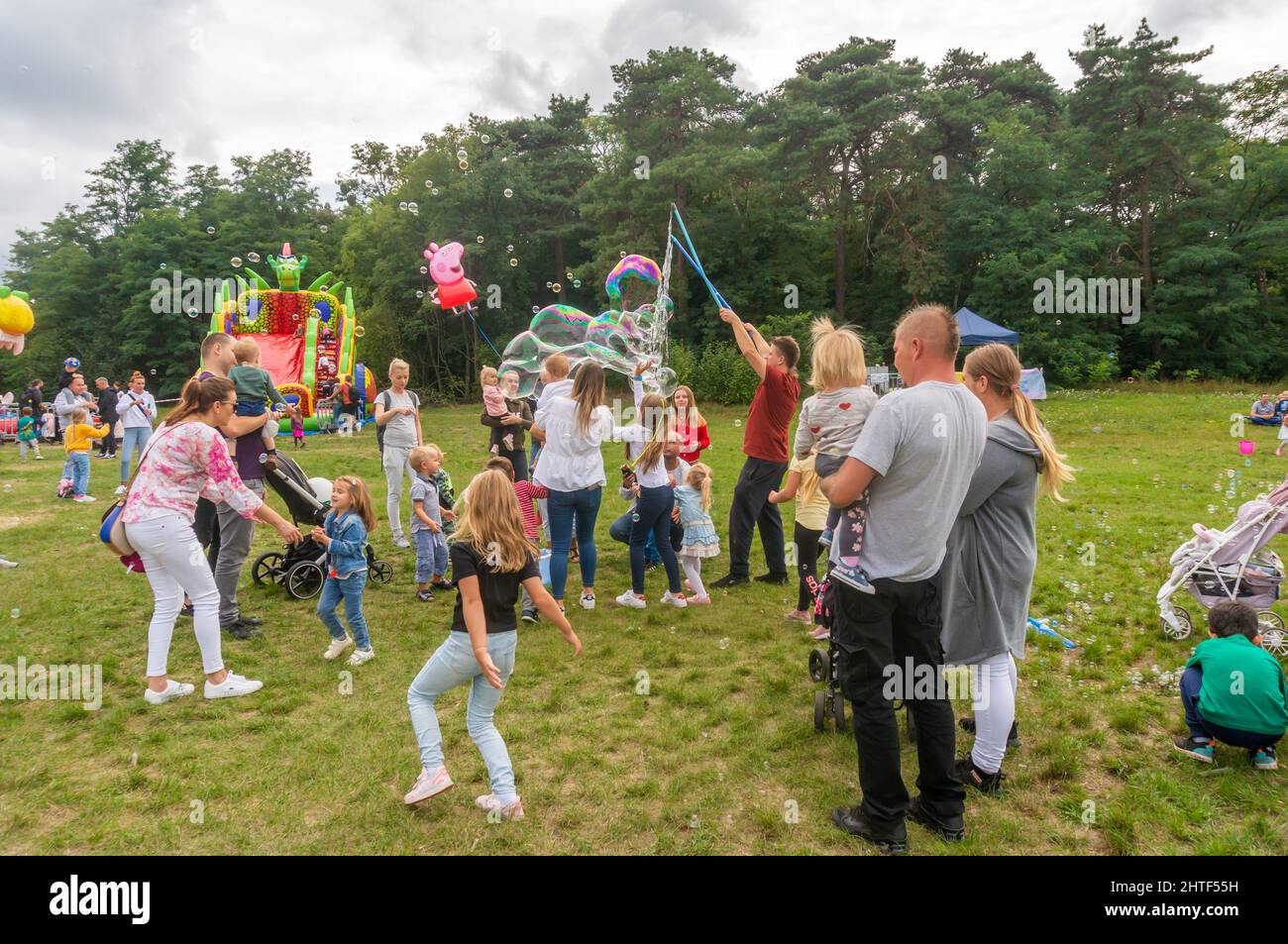 Bubble castle hi-res stock photography and images - Alamy