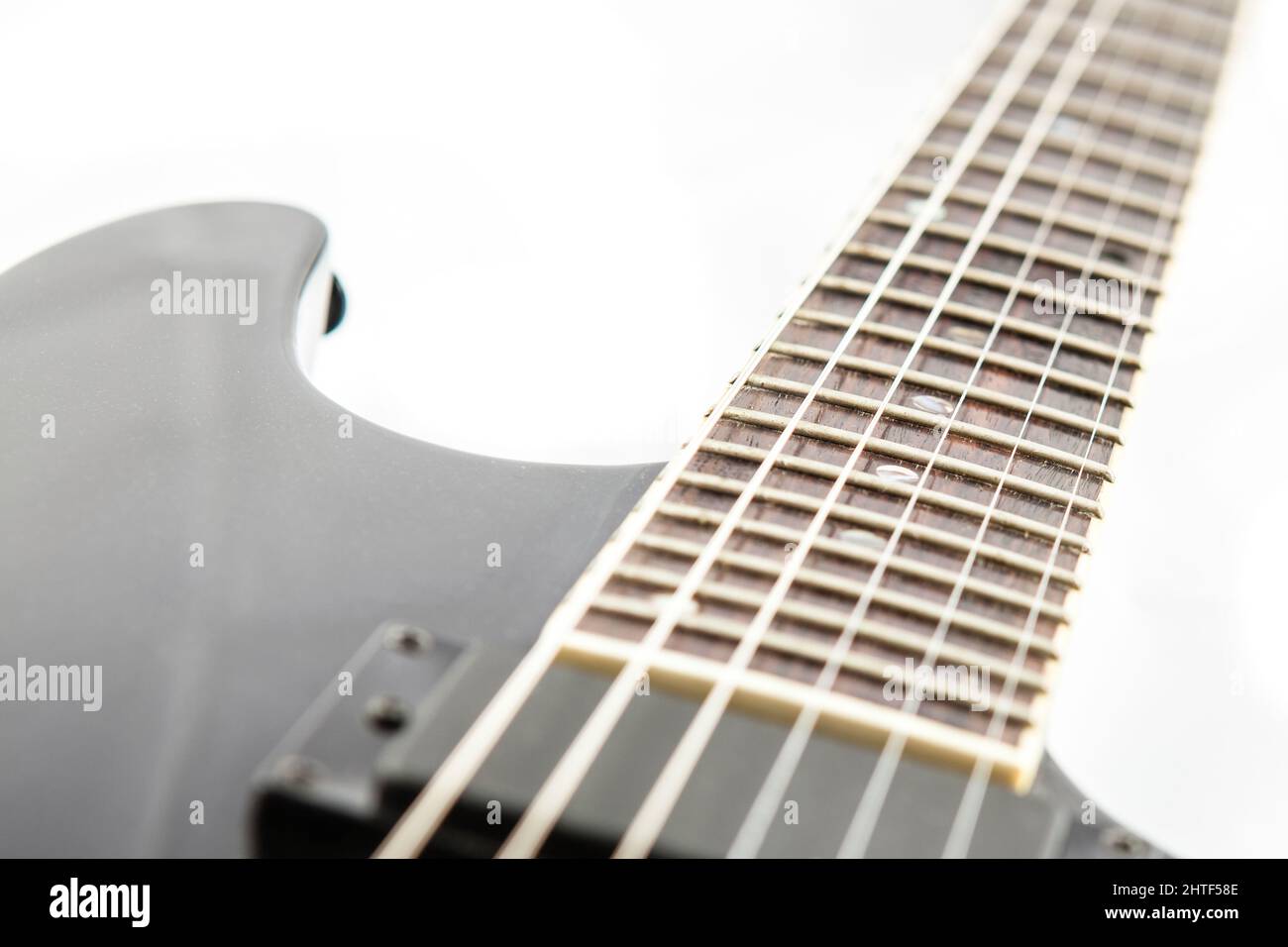 Detail of a Heavy Metal Rock Guitar Stock Photo - Alamy