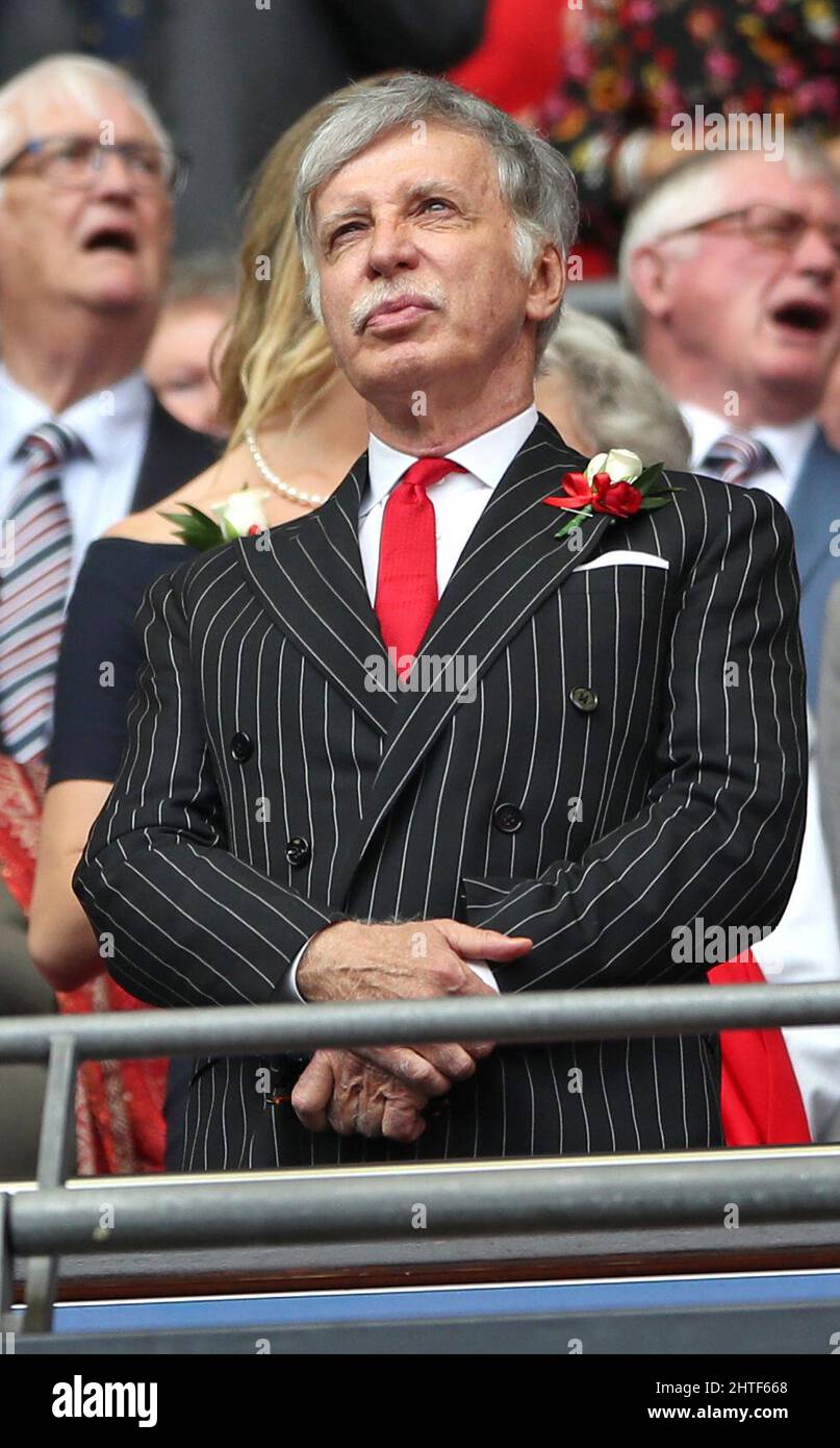 File photo dated 27-05-2017 of Arsenal Owner Stan Kroenke. Arsenal have ...