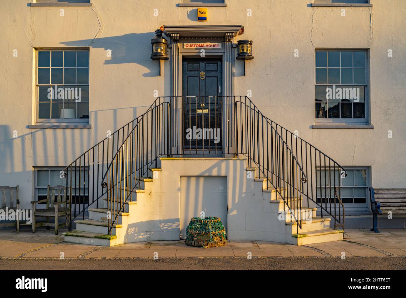 Historic entrance to old customs house hi-res stock photography and ...