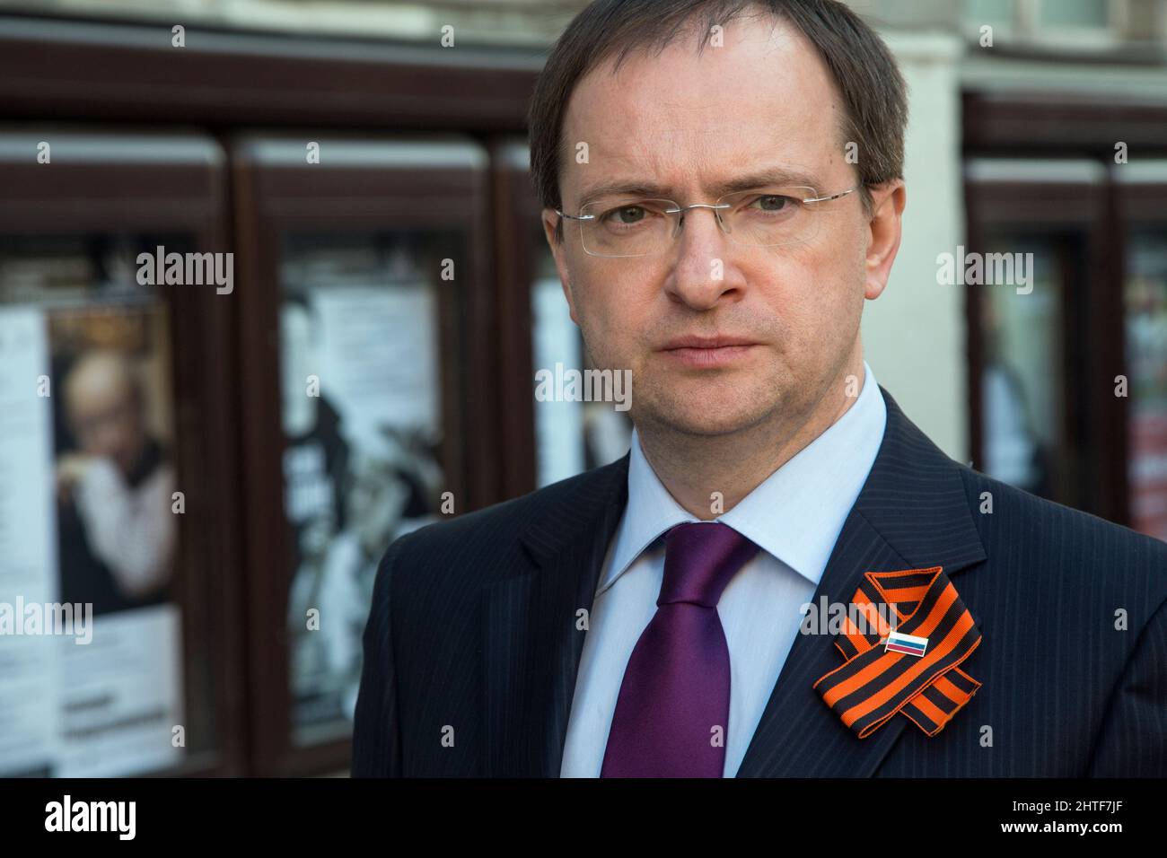 Moscow, Russia. 10th of May, 2015 the Minister of Culture of Russian ...