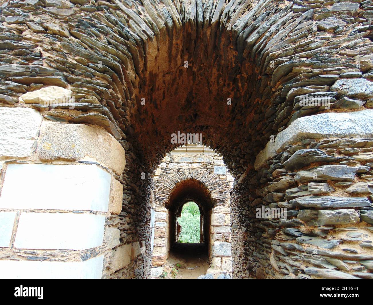 Ancient building with door openings Stock Photo - Alamy