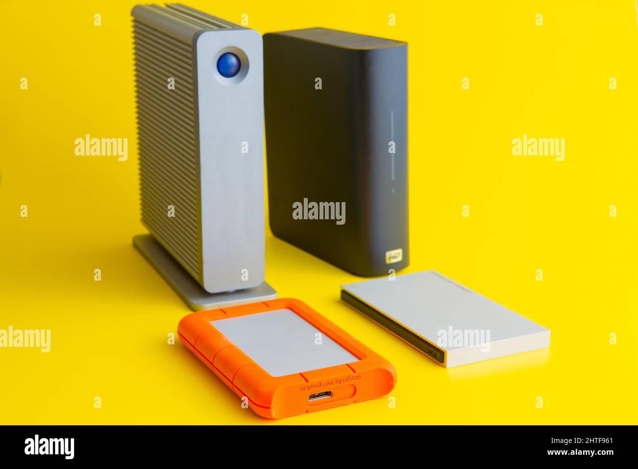 Types of external hard drive hi-res stock photography and images - Alamy