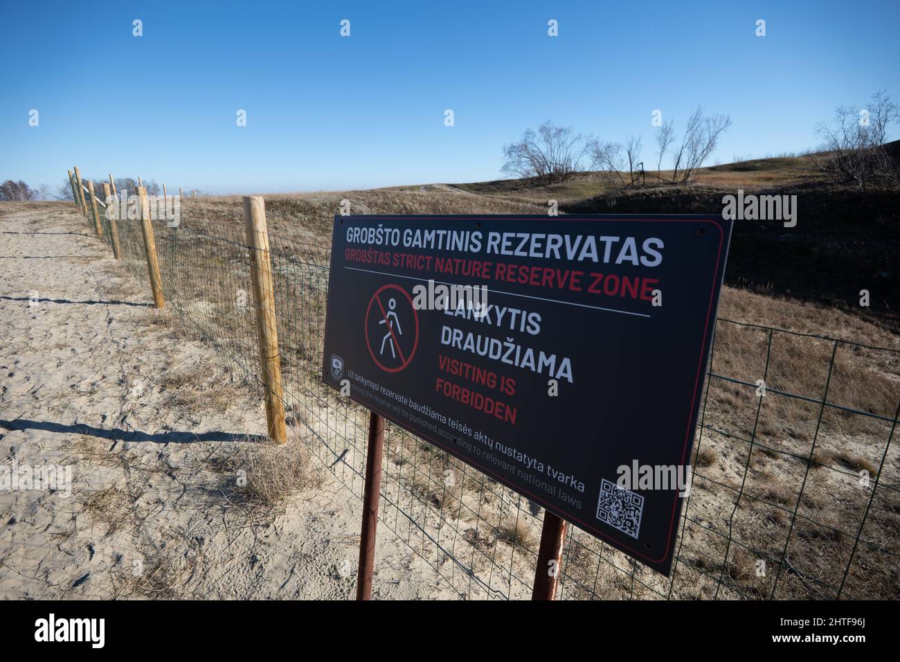 Lithuanian kaliningrad border hi-res stock photography and images - Alamy