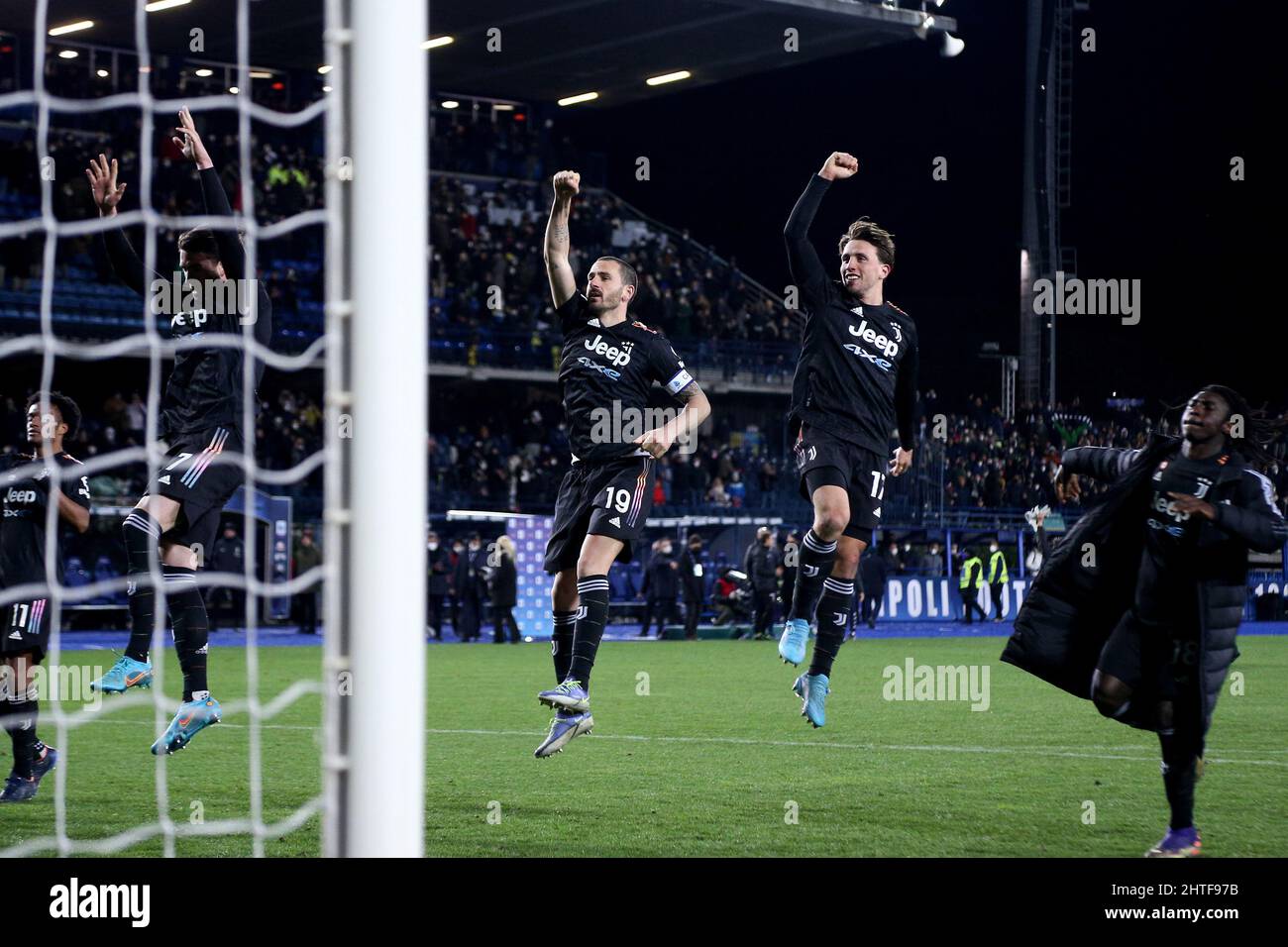 Leonardo Bonucci of Juventus FC celebrates the victory during the 2021/ ...
