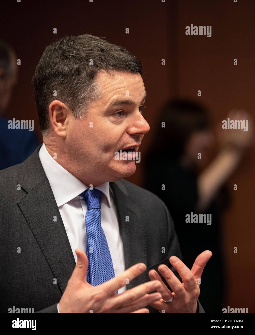 Finance paschal donohoe speaking hi-res stock photography and images ...