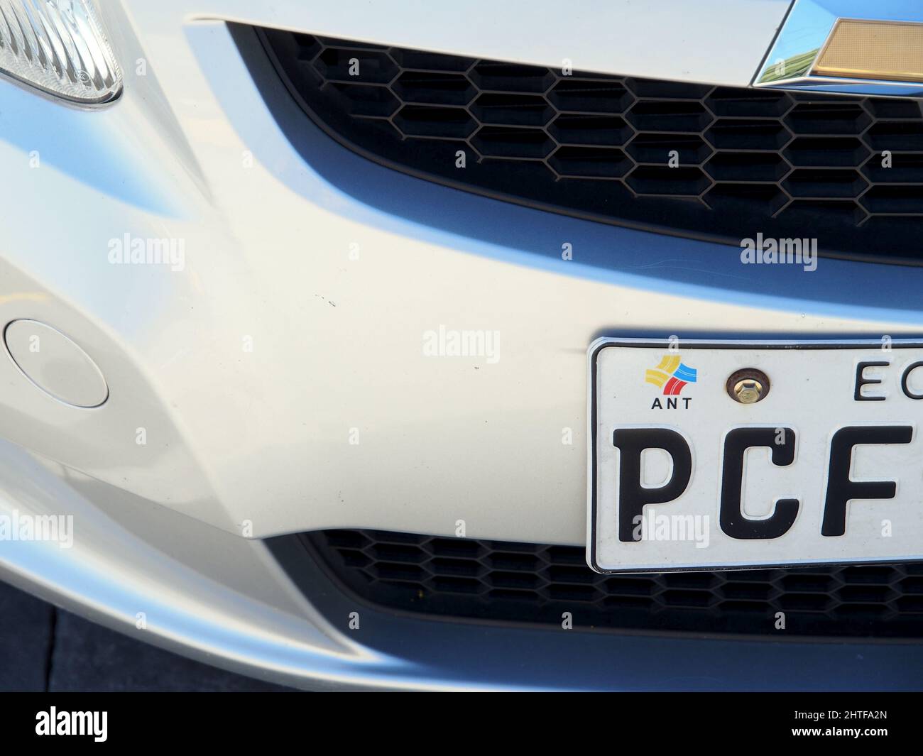 Ecuador license plate hi-res stock photography and images - Alamy
