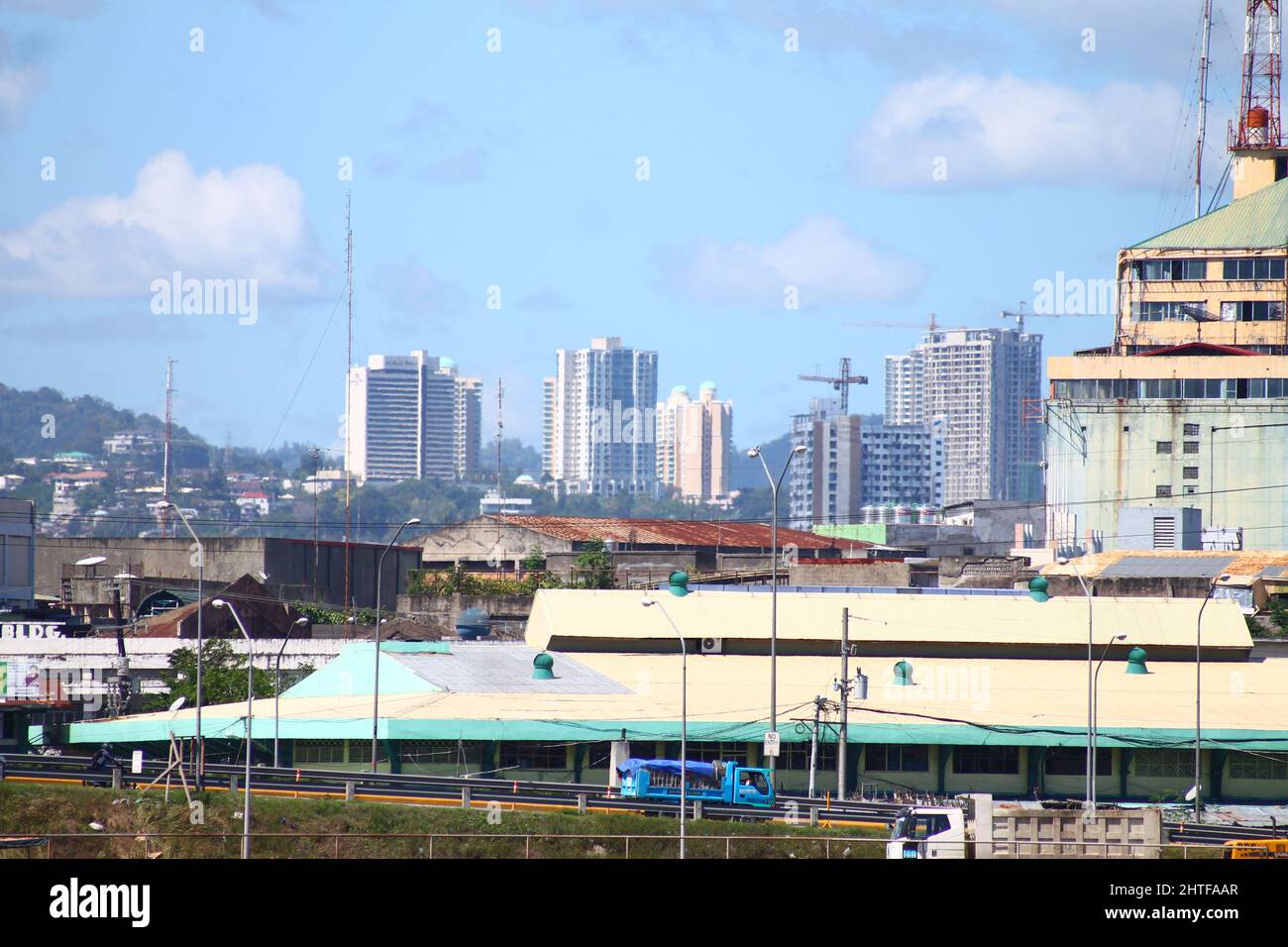 Scenic cityscape of Cebu City, Philippines Stock Photo - Alamy