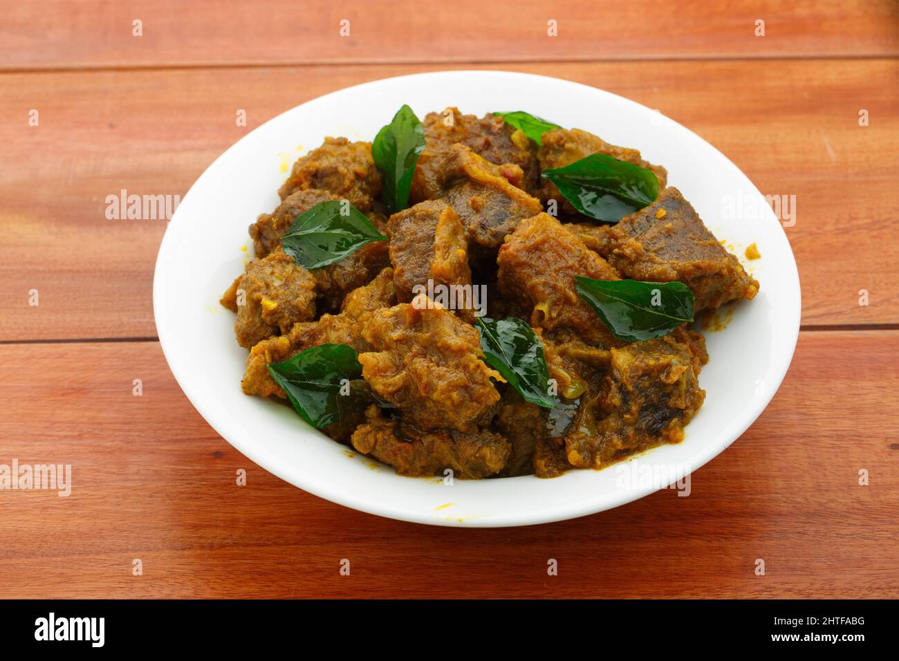 Beef dry fry, Kerala food item Stock Photo - Alamy