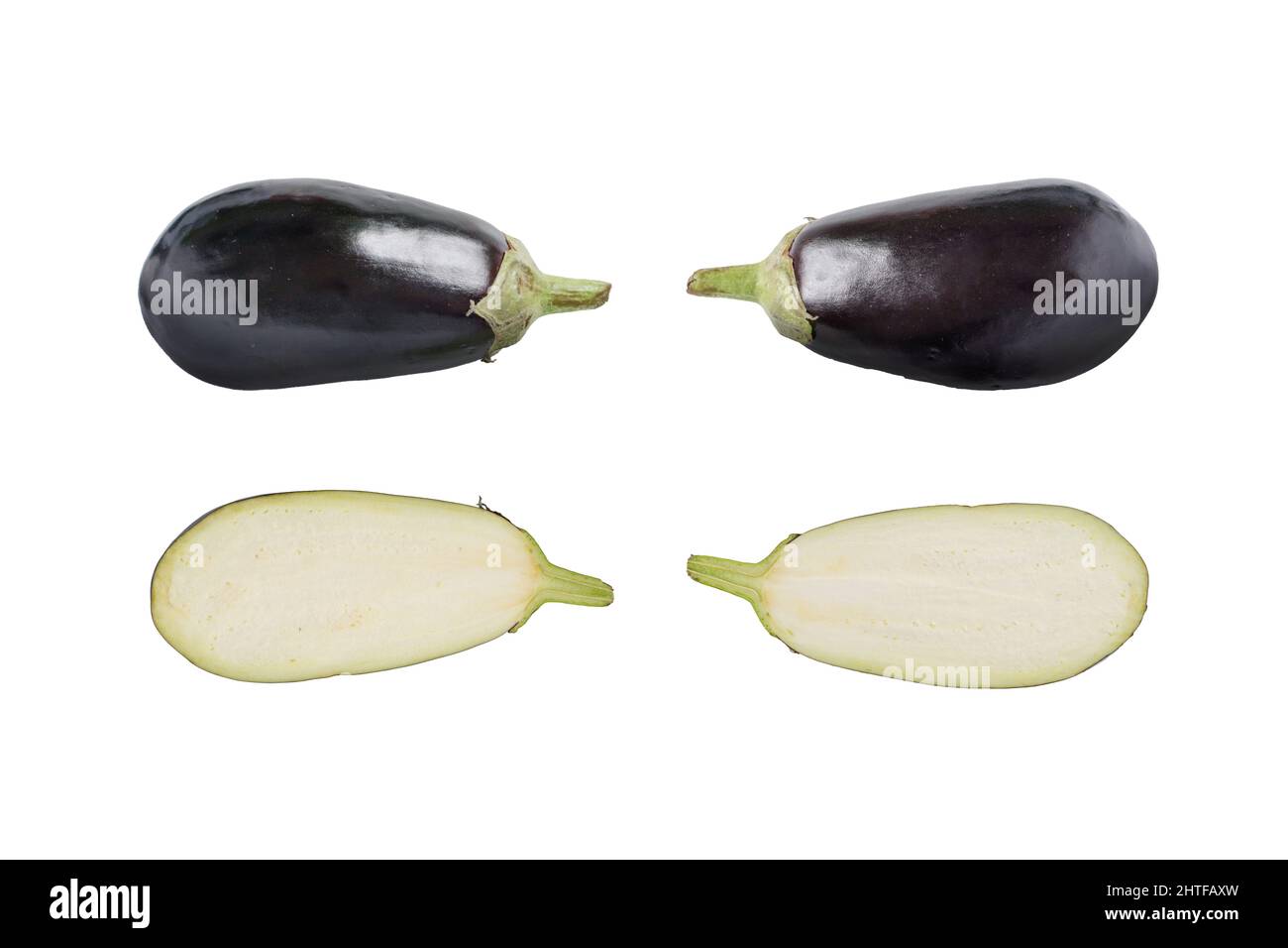 Eggplant vegetable nutrition food Cut Out Stock Images & Pictures - Alamy