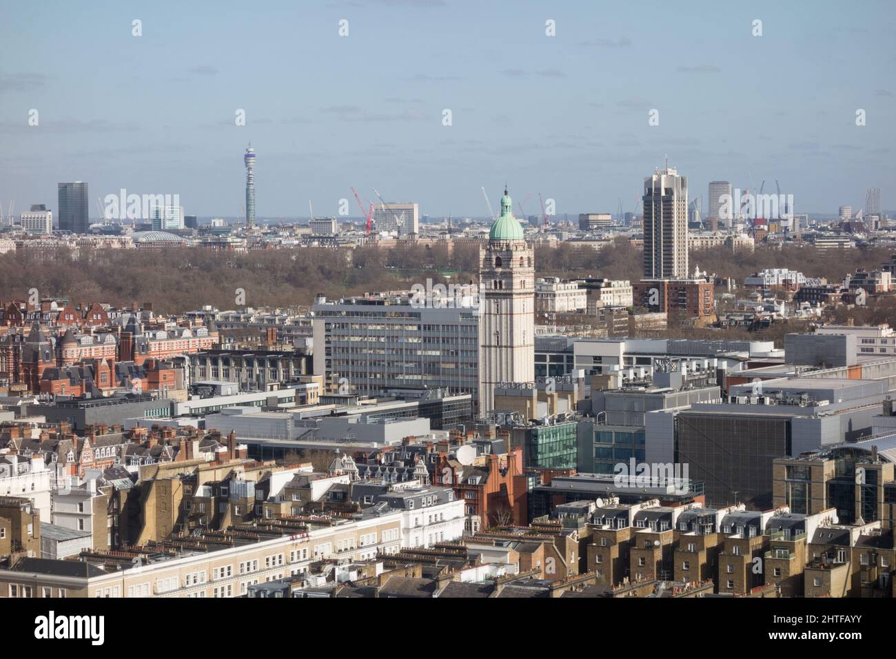 The Queen's Tower in Imperial College and Knightsbridge Barracks in ...