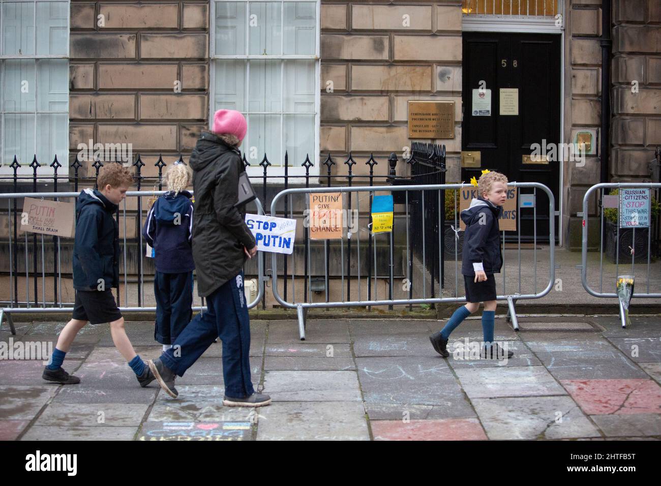 Ukrainian consulate in edinburgh hi-res stock photography and images ...