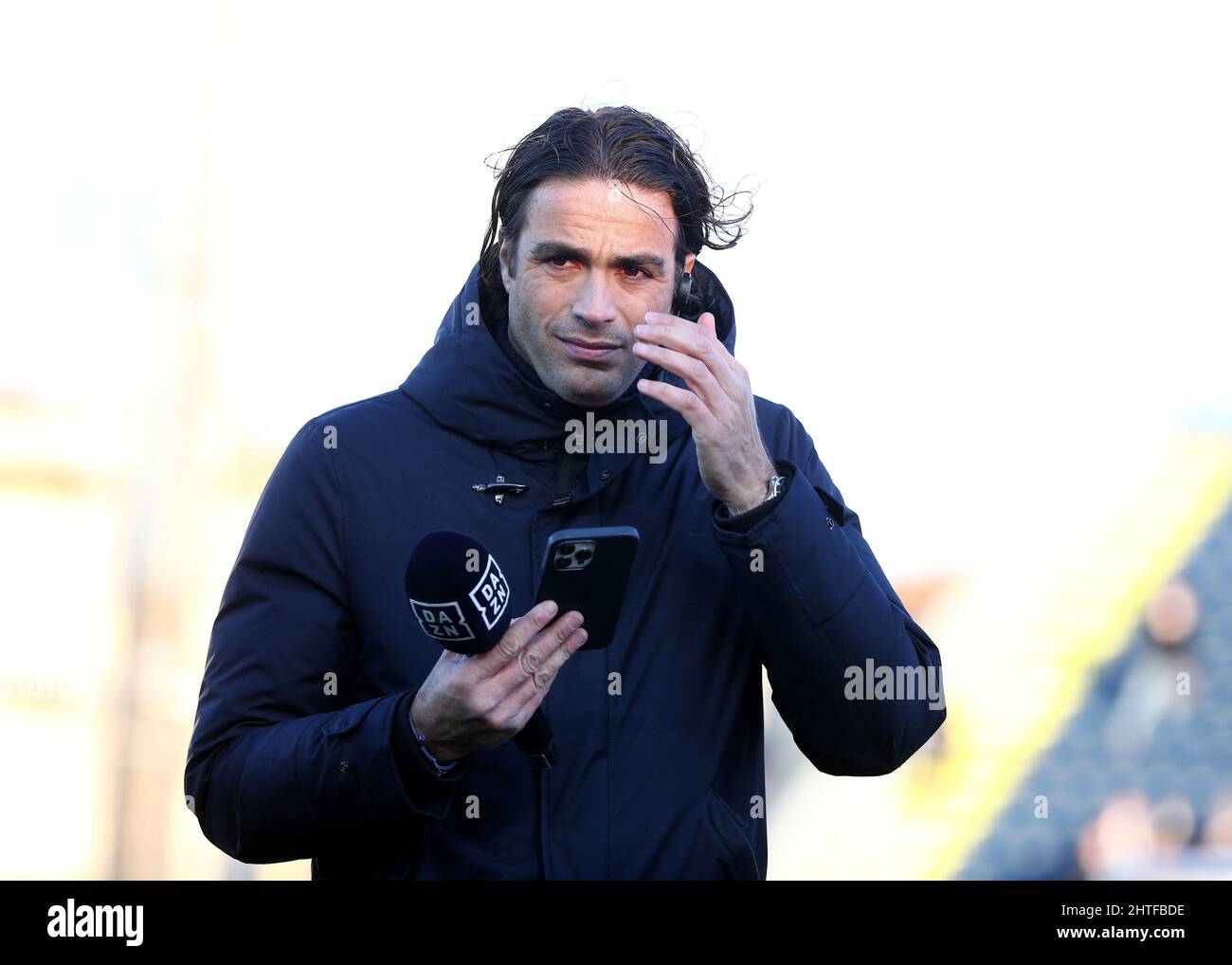 Alessandro Matri DAZN Television of Juventus FC during the 2021/22 ...