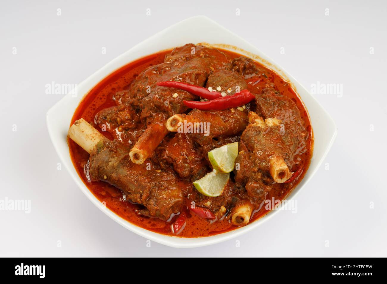 Mutton curry or Lamb curry, spicy Indian cuisine Stock Photo - Alamy