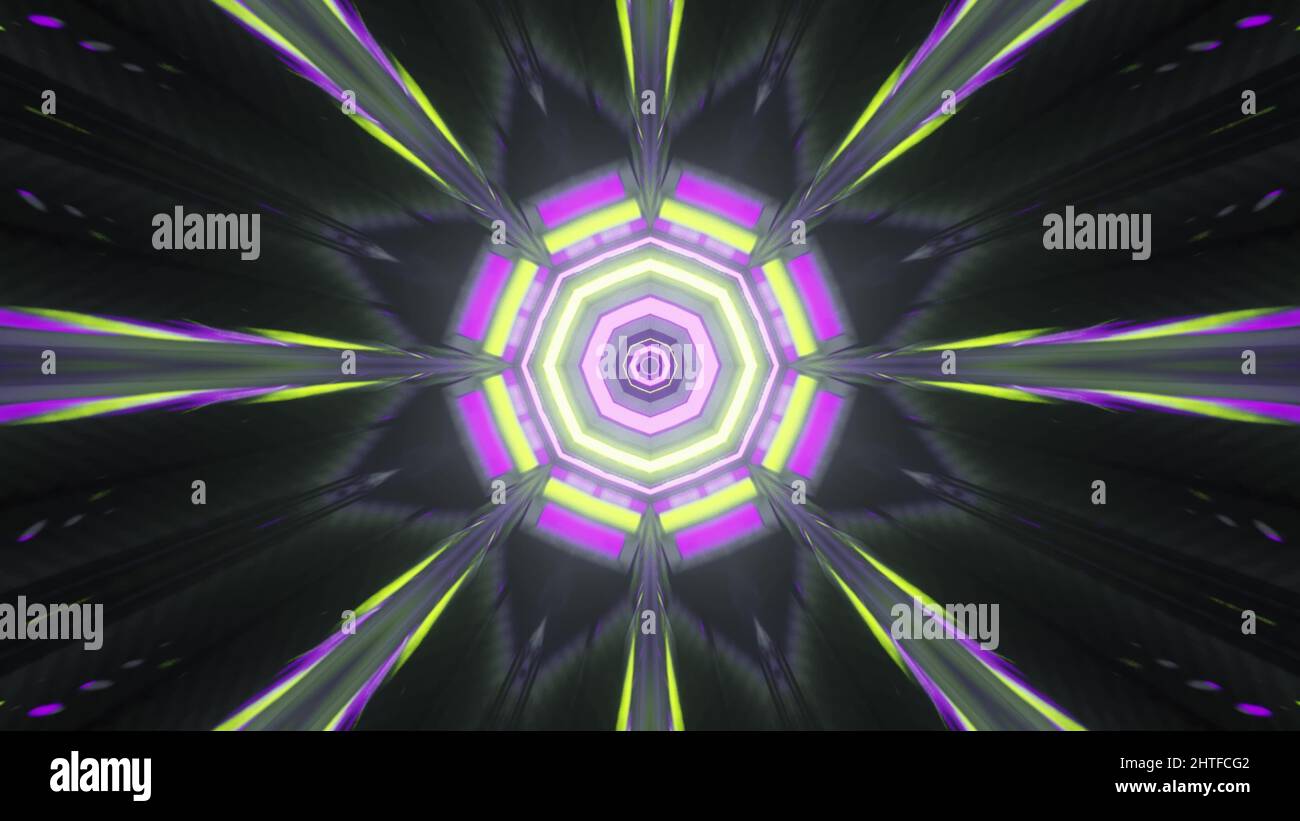 Bright futuristic illustration background wallpaper Stock Photo - Alamy