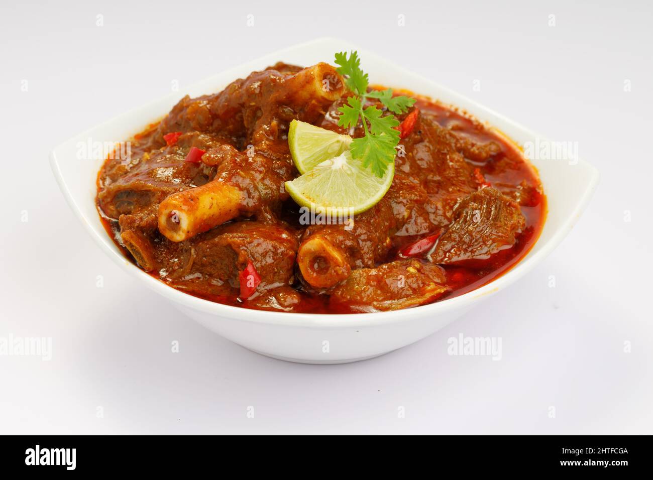 Mutton curry or Lamb curry, spicy Indian cuisine Stock Photo - Alamy