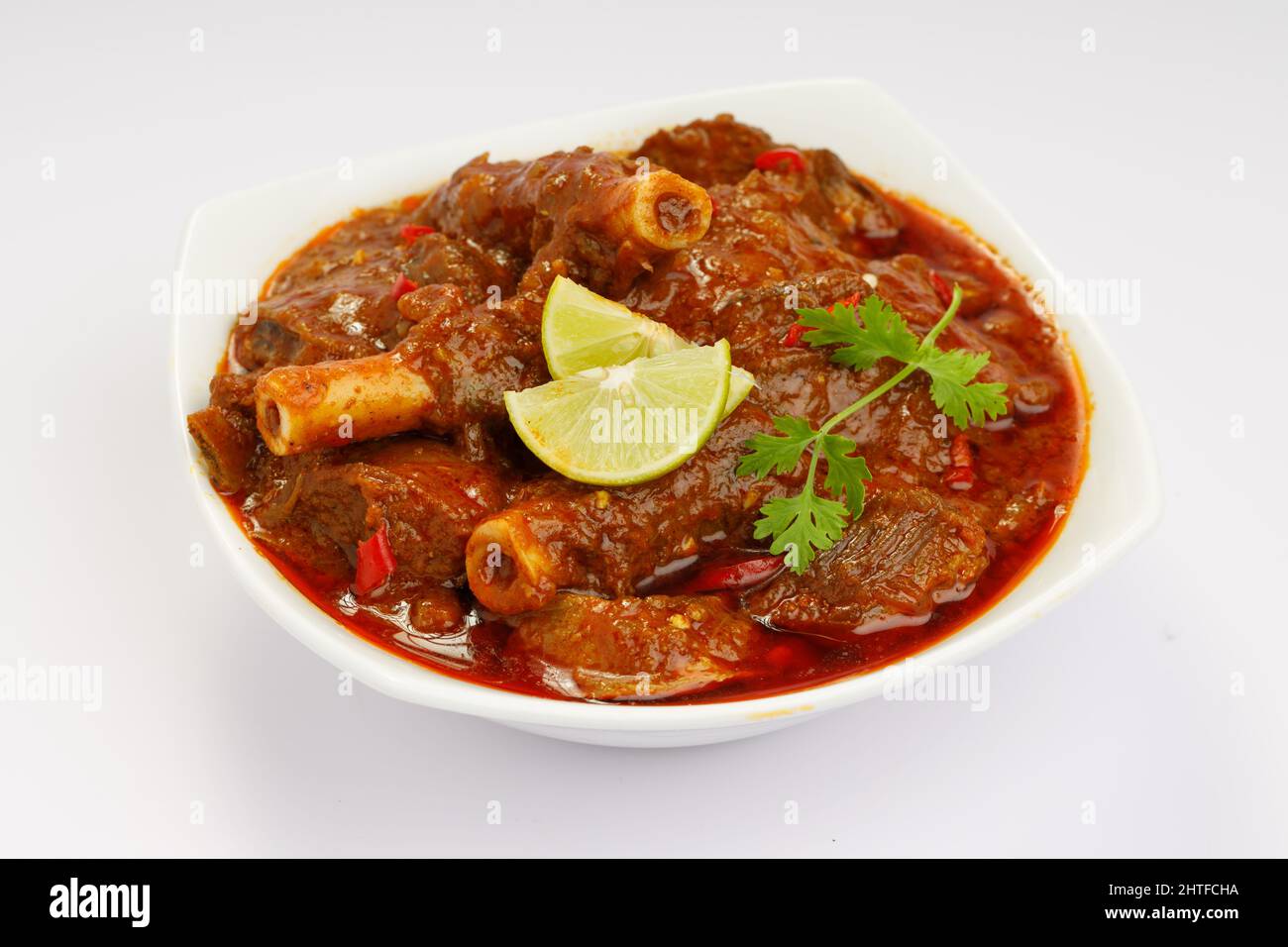 Mutton curry or Lamb curry, spicy Indian cuisine Stock Photo - Alamy
