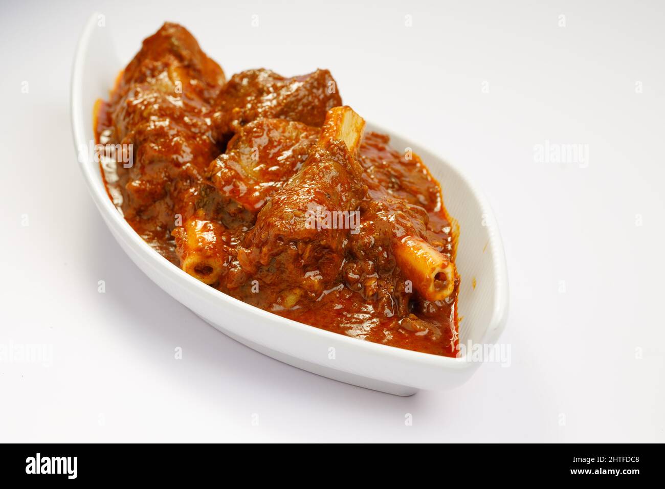 Mutton curry or Lamb curry, spicy Indian cuisine Stock Photo - Alamy