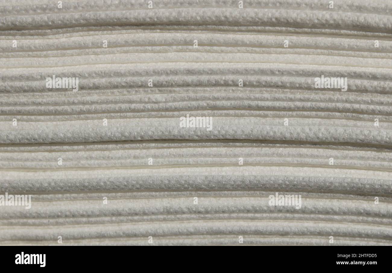 A Detail on a Stack of Common Facial Tissues Stock Photo - Alamy