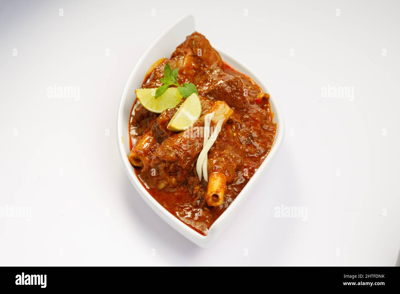 Mutton curry or Lamb curry, spicy Indian cuisine Stock Photo - Alamy