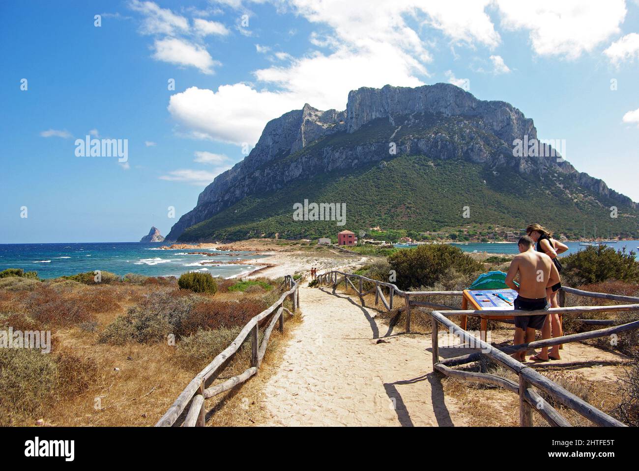 Sardinia, Tavolara island, Protected Marine Area Stock Photo - Alamy