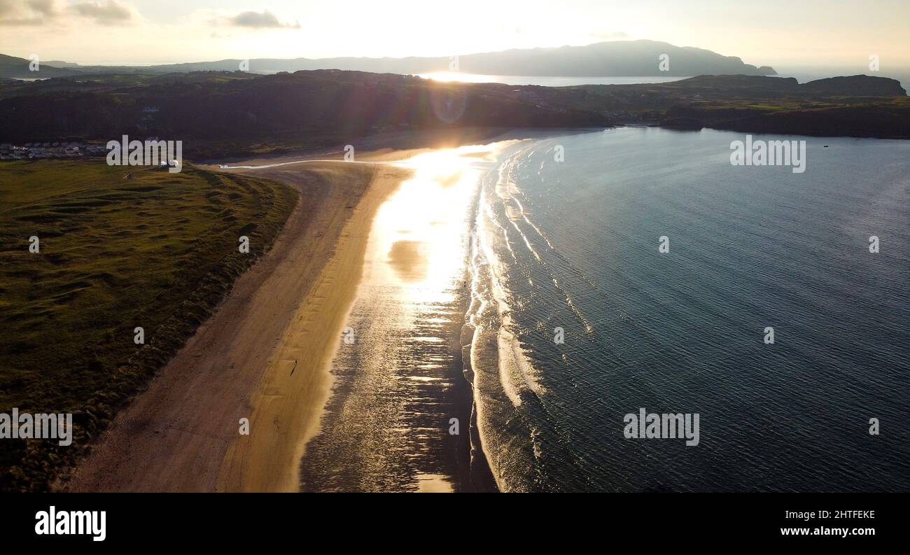 Marble Hill Beach, County Donegal, Ireland Stock Photo - Alamy