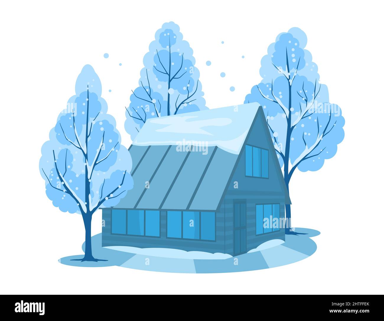 Ice house exterior Cut Out Stock Images & Pictures - Alamy