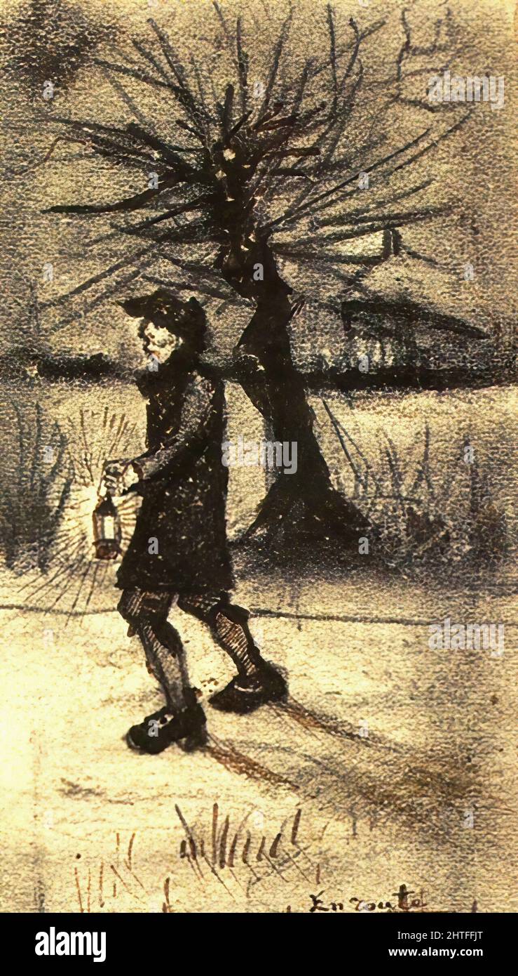 Vincent Van Gogh - Route Stock Photo - Alamy