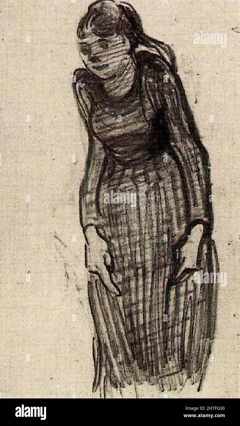 Vincent Van Gogh - Woman Standing 1890 Stock Photo - Alamy