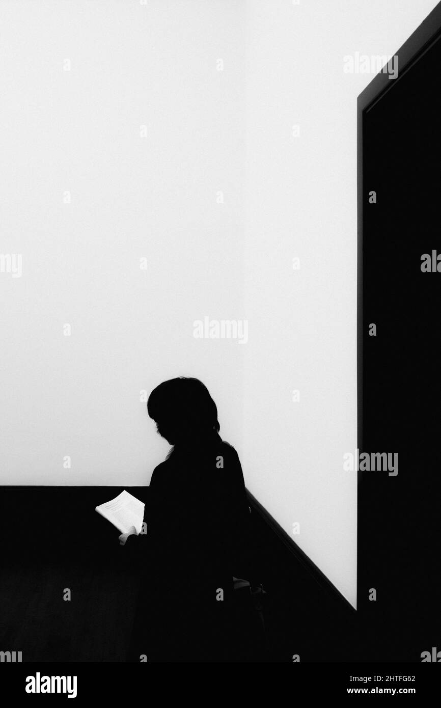 Female book Black and White Stock Photos & Images - Alamy