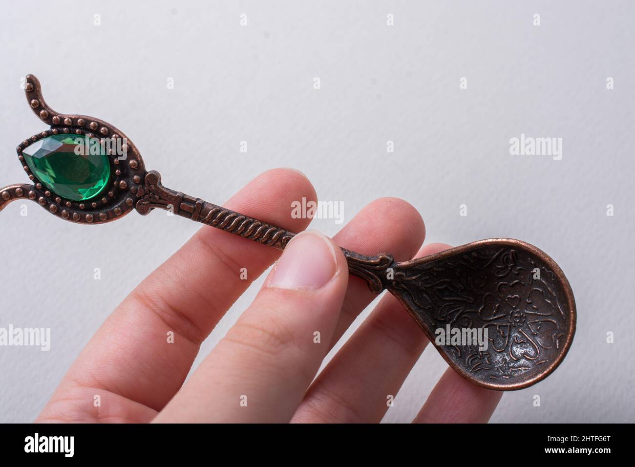 Bronze spoon hi-res stock photography and images - Alamy