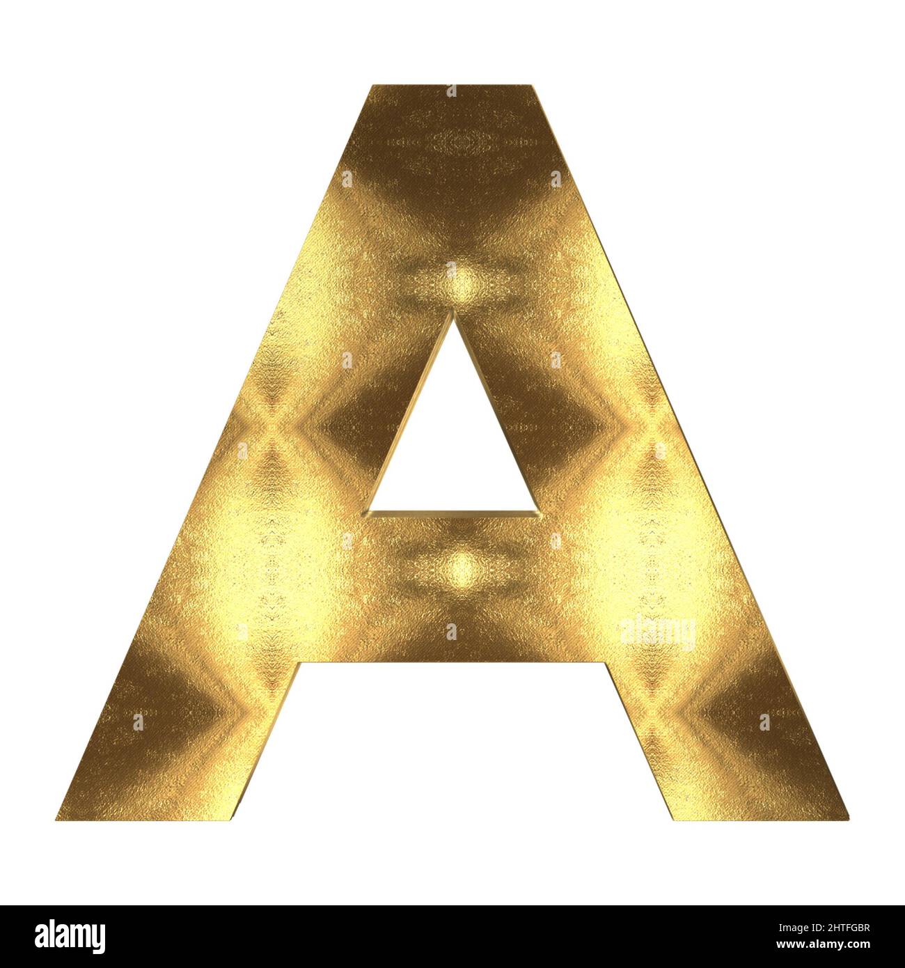 Illustration of the letter A isolated on a white background Stock Photo ...